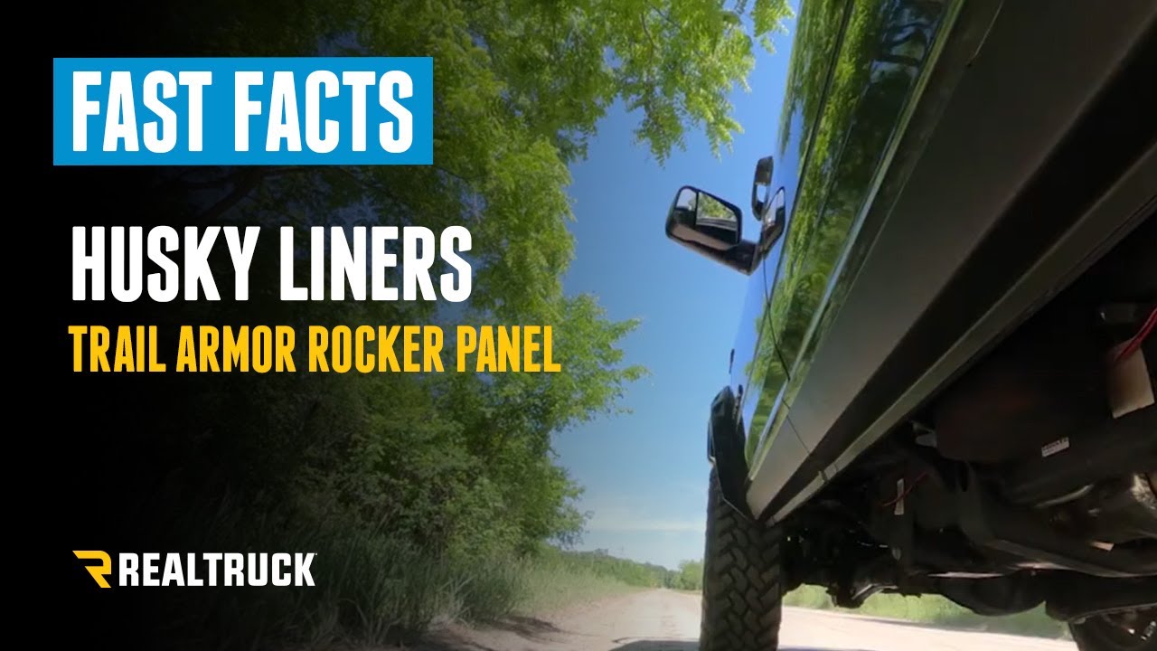 Husky Liners® Truck Trail Armor Rocker Panel Kit on a 2020 Ram 2500 ...