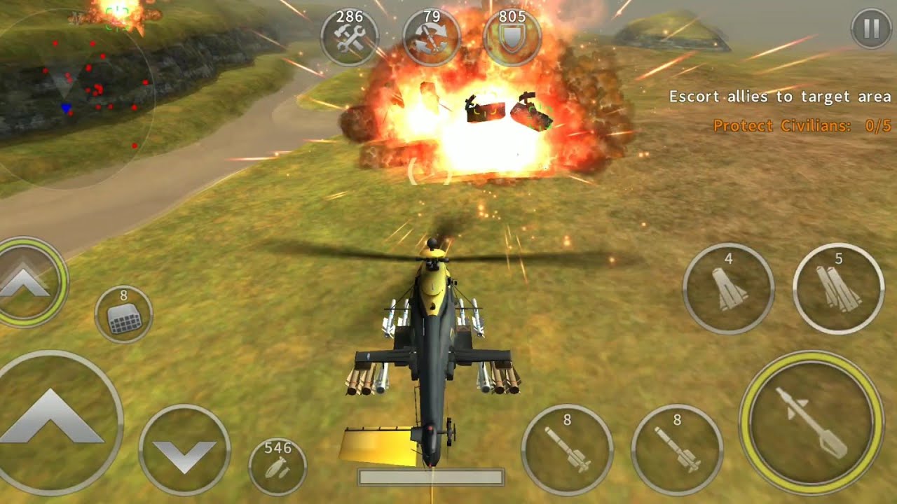 Gunship Battle: SUPER PUMA helicopter (3mission) Gameplay... - YouTube