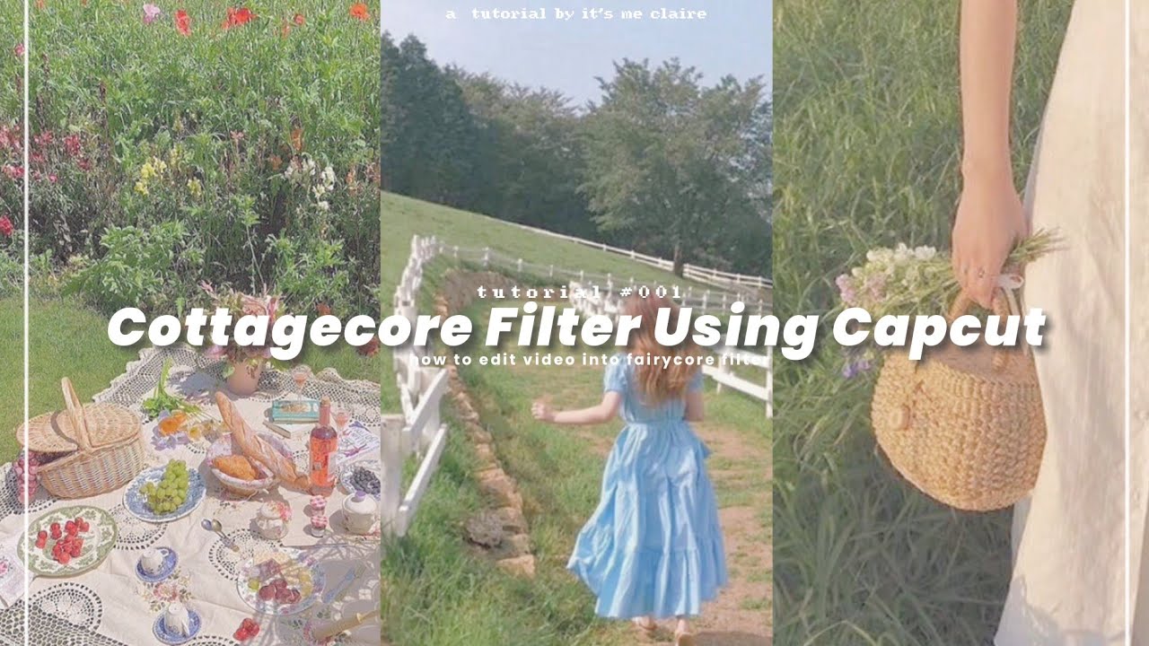 tutorial #001 ☁️ :: how to edit your video into cottagecore using ...
