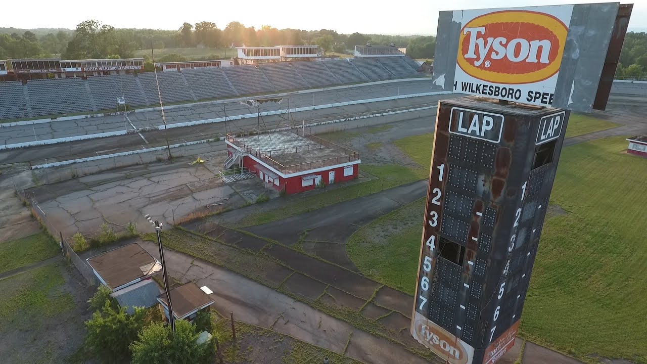UNEXPECTED ADVENTURE! Abandoned Nascar Stadium - YouTube