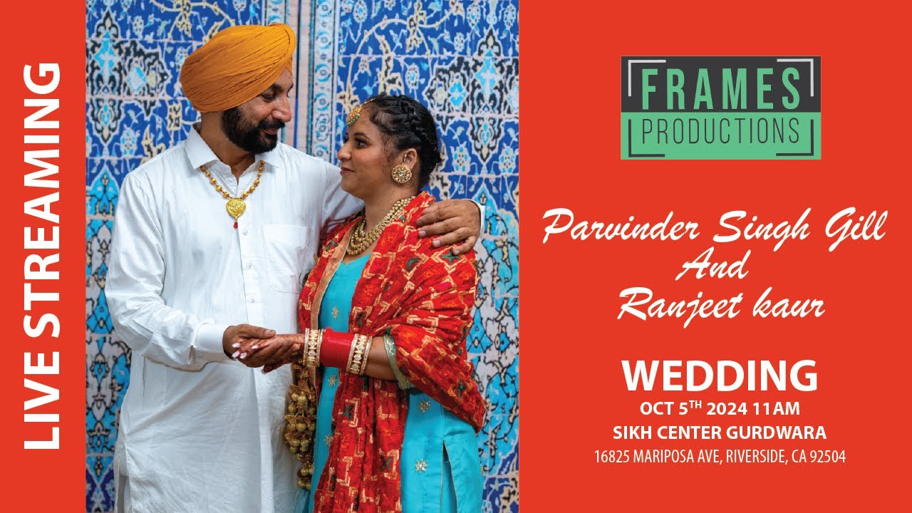Parvinder Singh Gill And Ranjeet kaur || WEDDING - YouTube