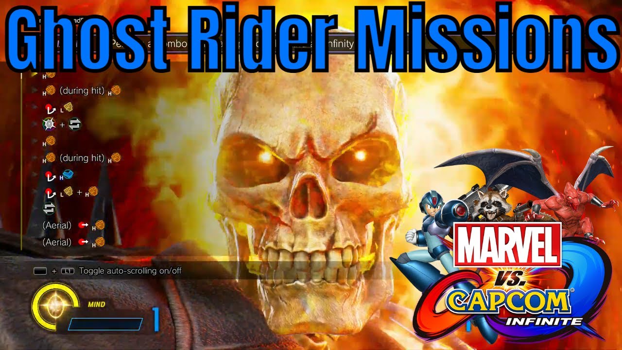 Marvel Vs Capcom Infinite - Ghost Rider Missions - YouTube