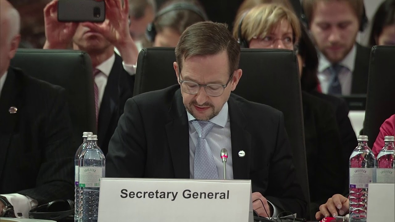 #OSCEMC17 Opening Session: Report by the OSCE Secretary General Thomas ...