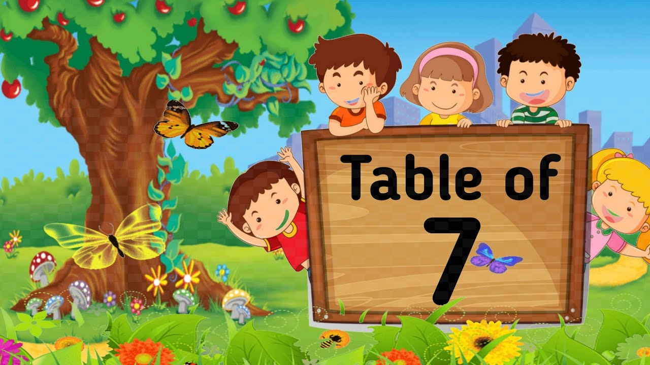 table for 7 "🎈 Fun with Numbers: The Magical World! Table of 7! 🧮"# ...