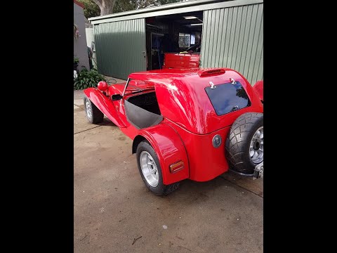 lotus 7 roof caterham hardtop build and half doors. - YouTube