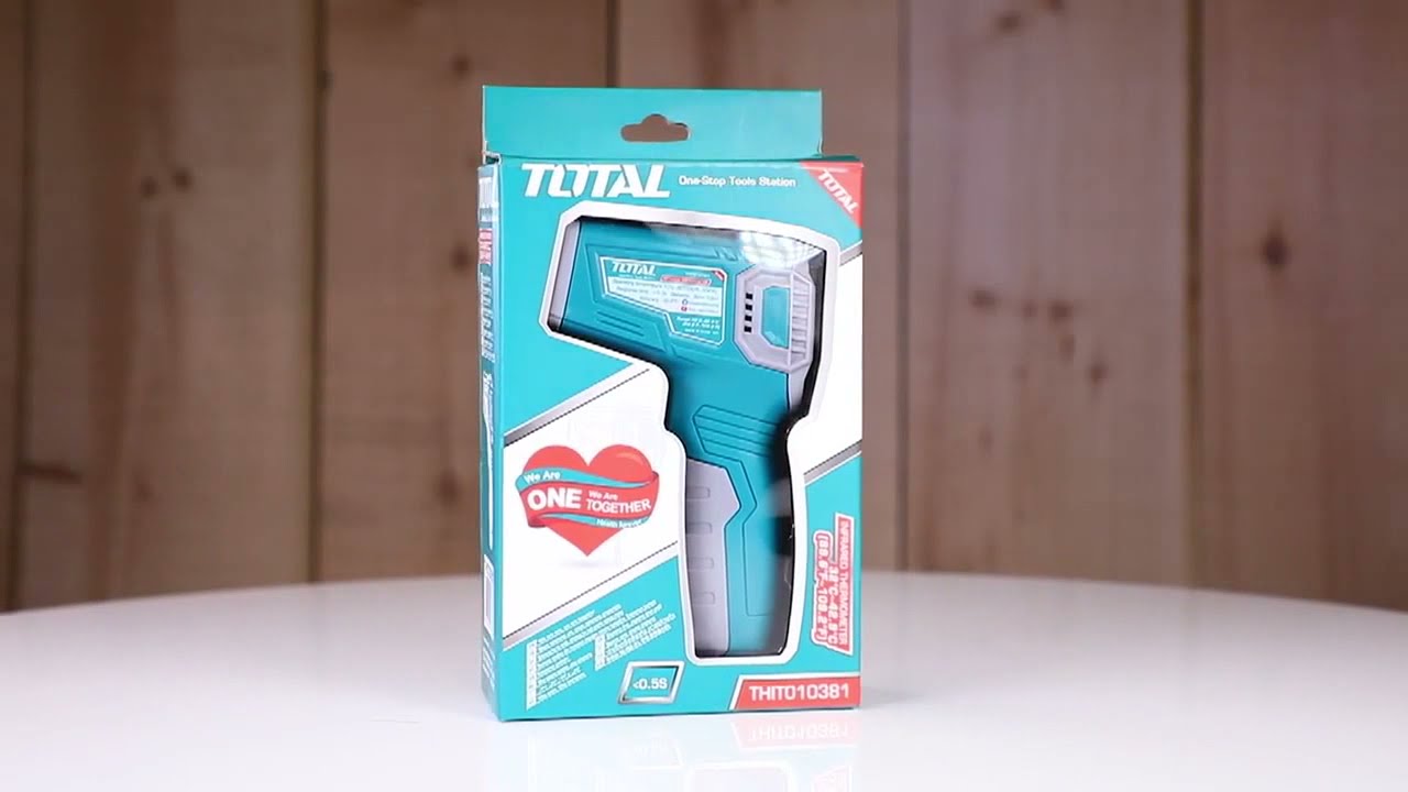 TOTAL Tools Body Infrared Thermometer - THIT010381 - YouTube