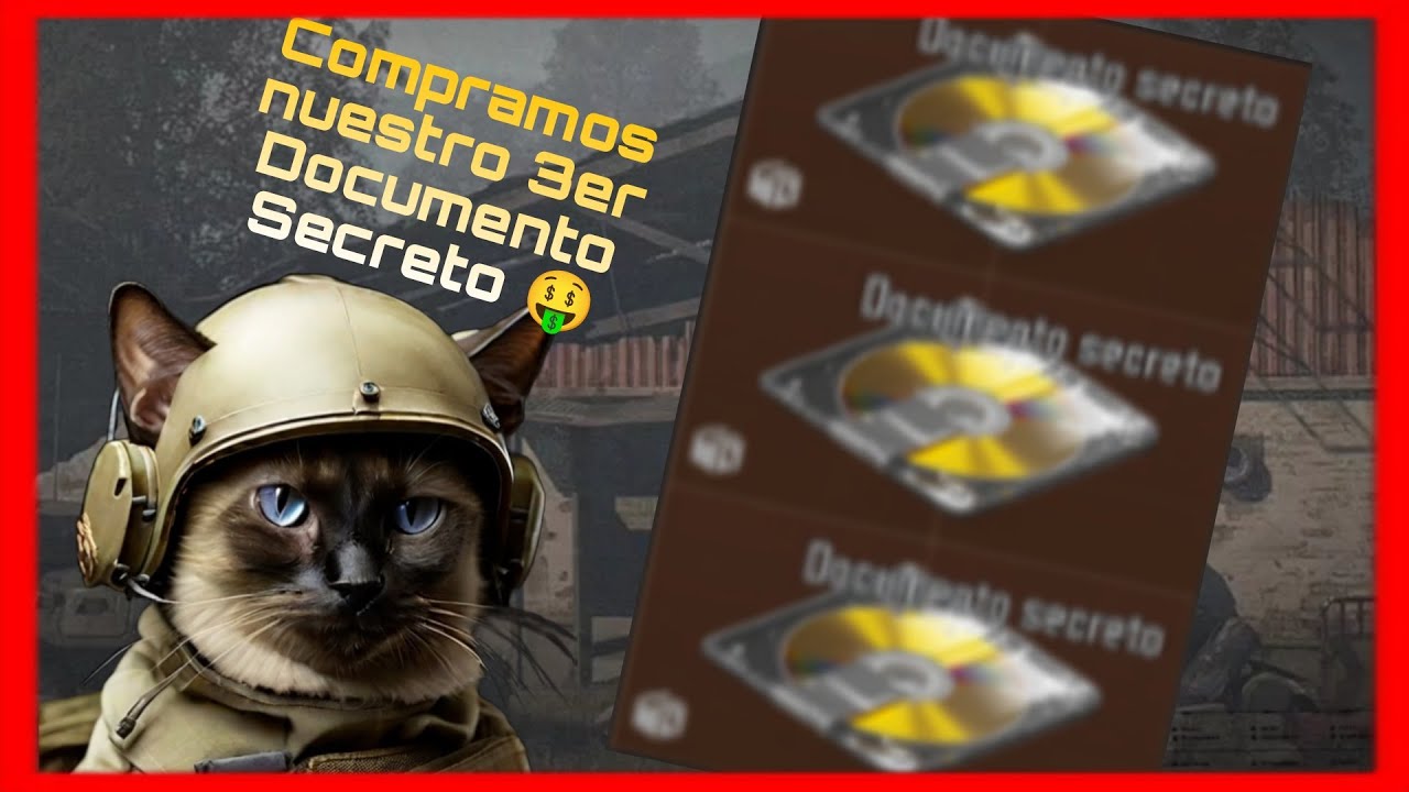 Compramos nuestro 3er Documento Secreto - Arena Breakout - A por el documento secreto - YouTube