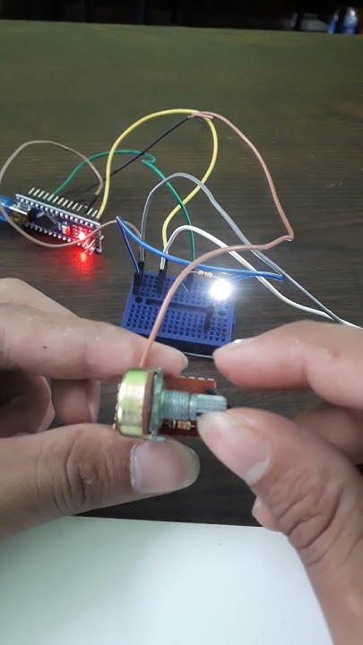 LED Blinking Speed Control using Potentiometer || Engineers Butty Lab || - YouTube