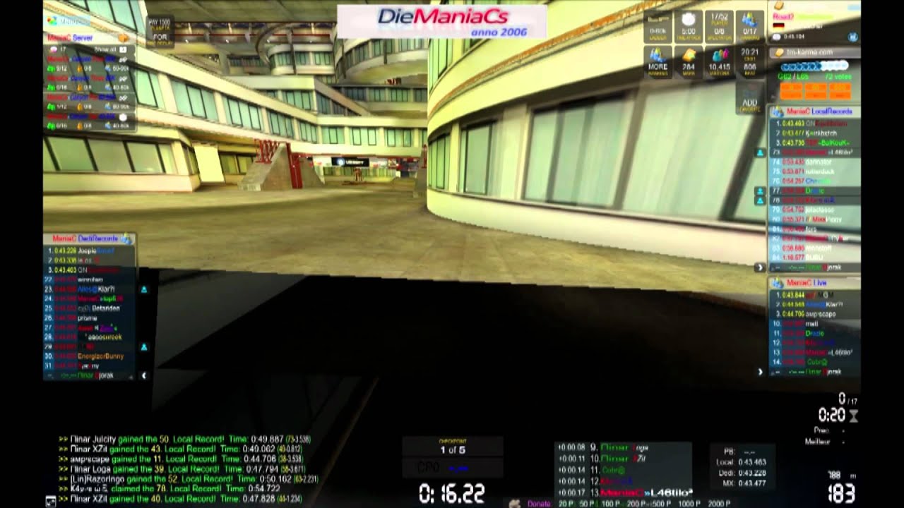 Trackmania Canyon - Texture bug - YouTube