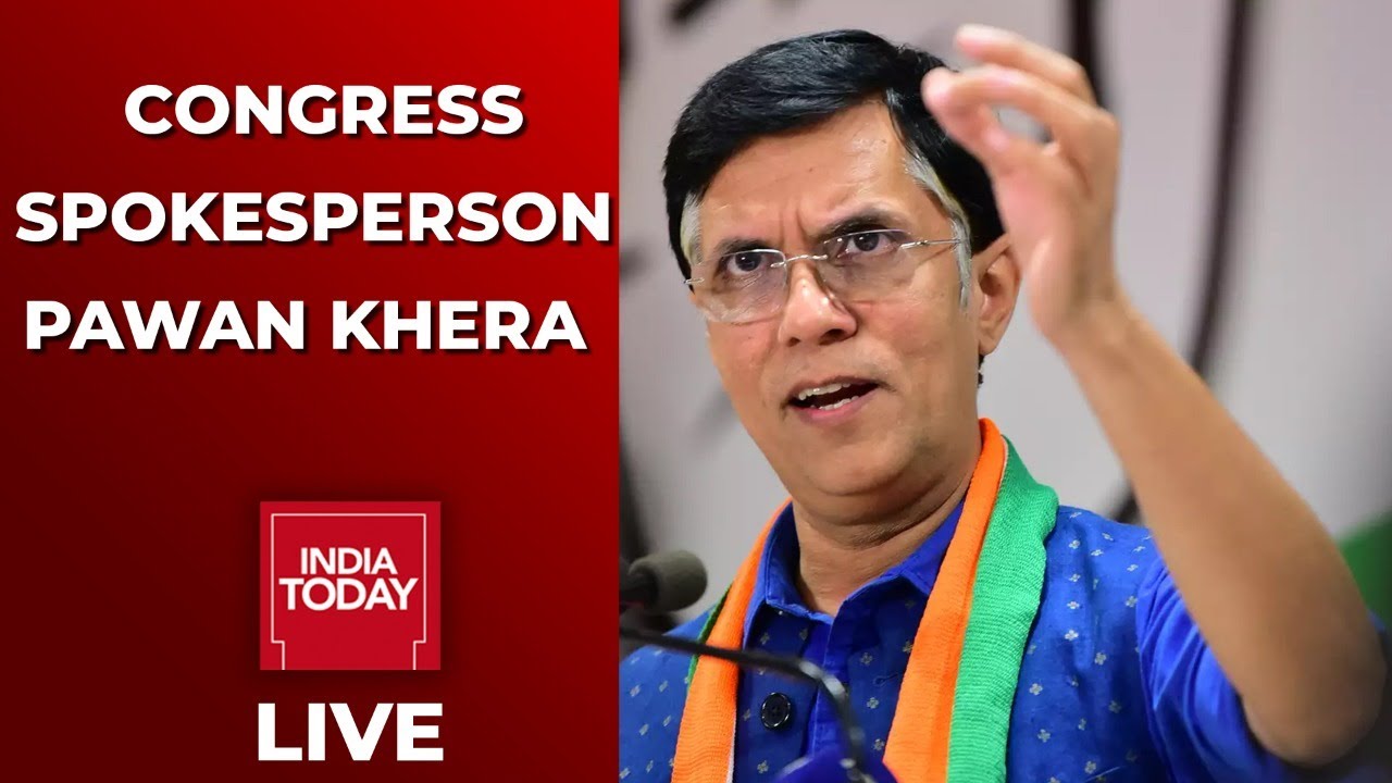 Congress Press Conference Live | Pawan Khera LIVE At AICC HQ | India ...