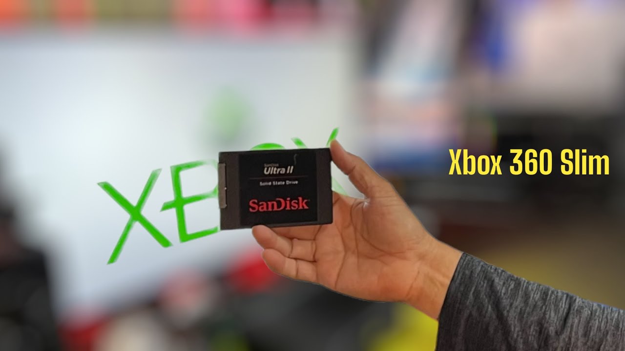 Cómo instalar un SSD de 1tb a un Xbox 360 Slim ? - YouTube