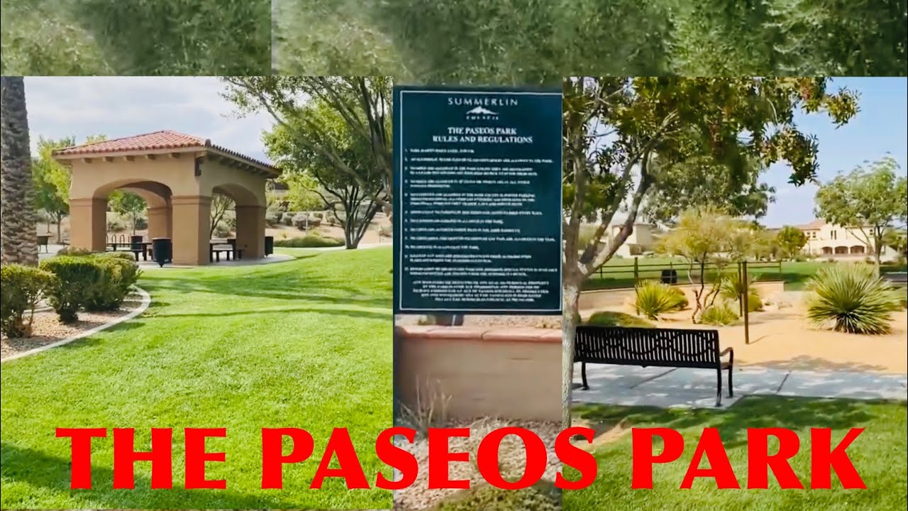 THE PASEOS PARK | PARK | LAS VEGAS | NEVADA | SIN CITY ANGEL YAYANG ...