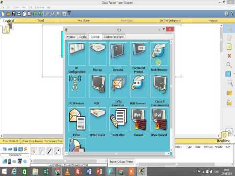 Packet Tracer - Simple ping Message - YouTube