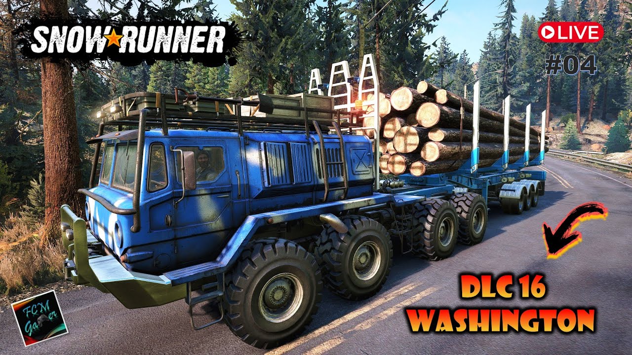 Snow Runner: DLC 16 (Live 4) #multistream #snowrunner - YouTube