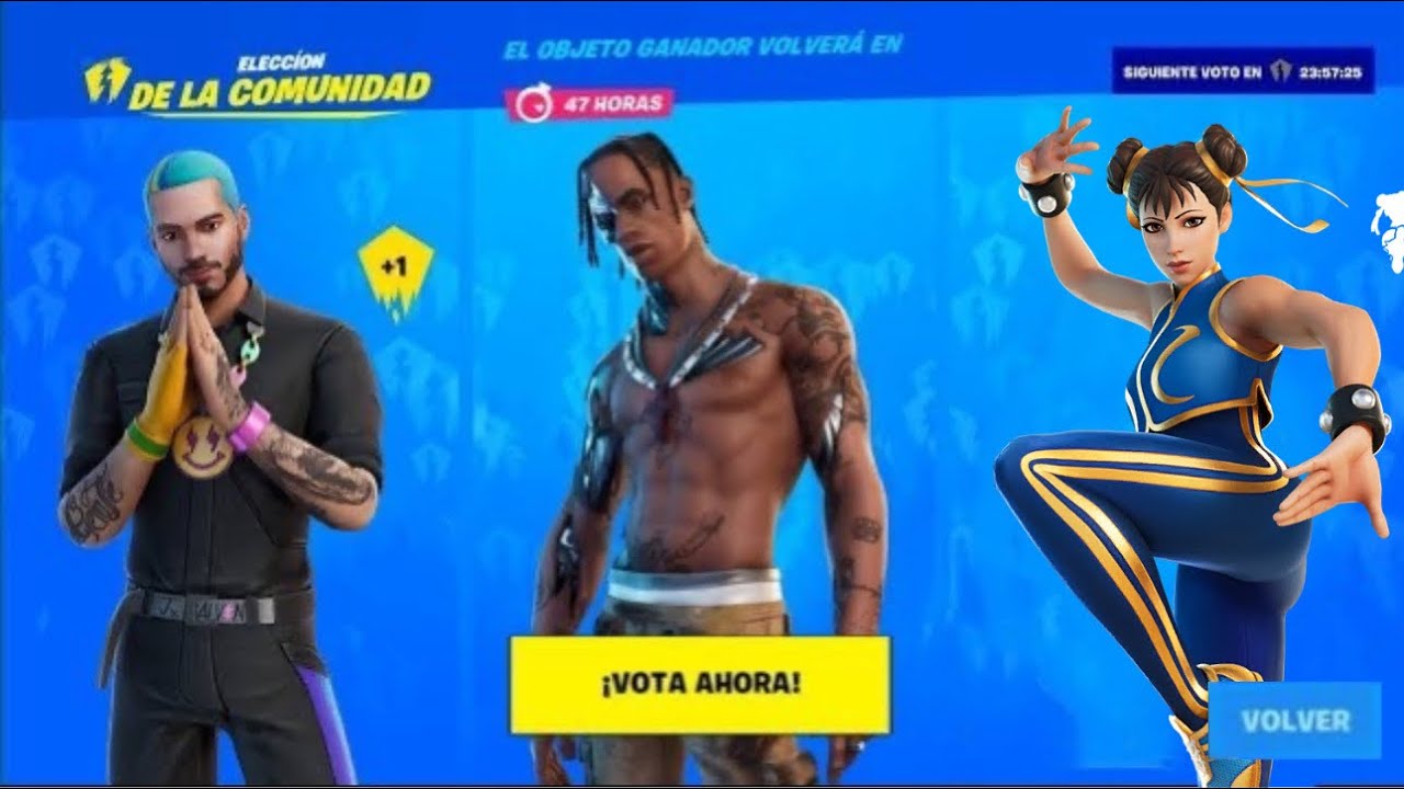 VOTA AHORA POR TU SKIN FAVORITA Y REGRESARÁ A FORTNITE CUAL VOTARÍAS ...