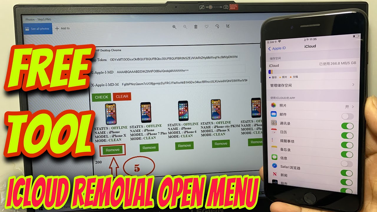 iCloud Removal Open Menu | iPhone iCloud Unlock - YouTube