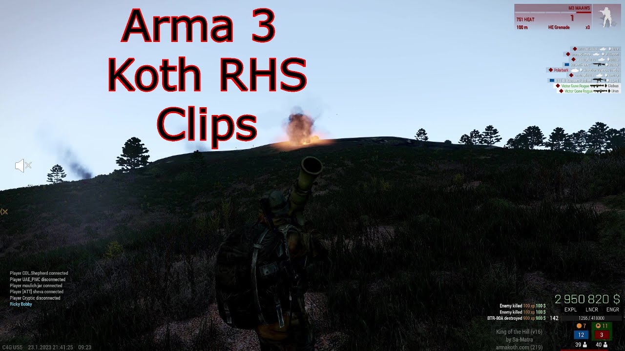 Arma 3 Koth RHS v16 Clips - YouTube