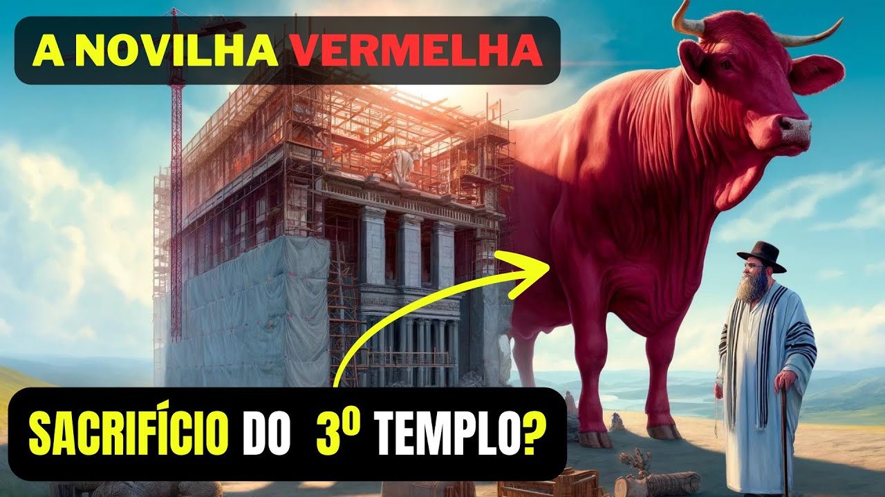 A NOVILHA VERMELHA: SACRIFÍCIO do 3º TEMPLO? - YouTube