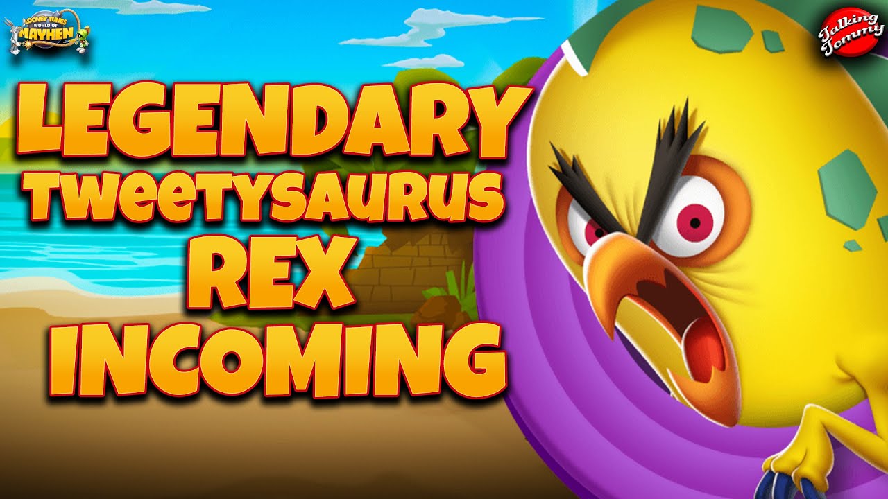 New : Legendary Tweety Tweetysaurus Rex coming to Looney Tunes World of ...