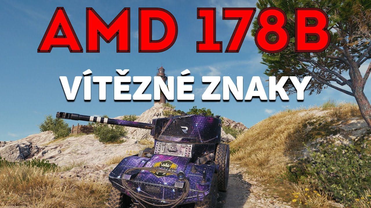 World of Tanks | Panhard AMD 178B - Vítězné Znaky #13 - YouTube