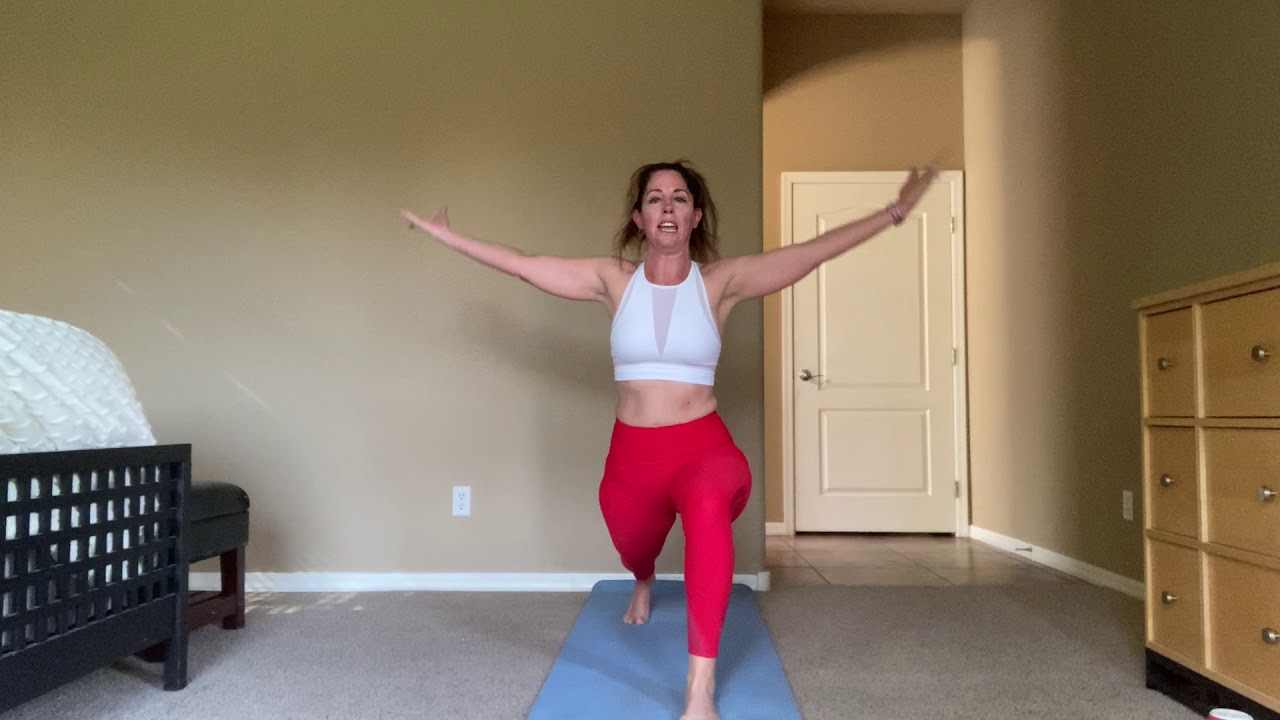 Cardio Yoga/Amy Larkin - YouTube