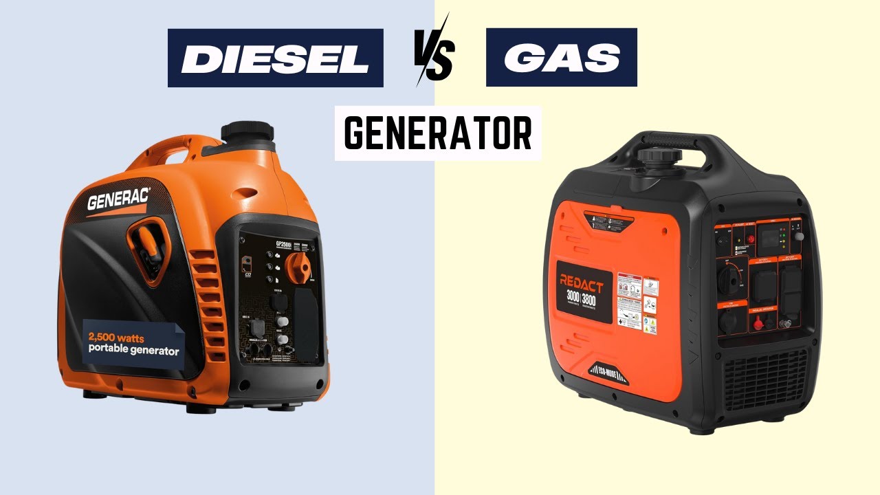 Diesel vs Gas Generators 2026 ⚡ Which One Is Right for You? - YouTube