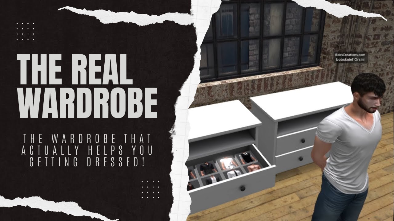 The Real Wardrobe (Second Life) - YouTube
