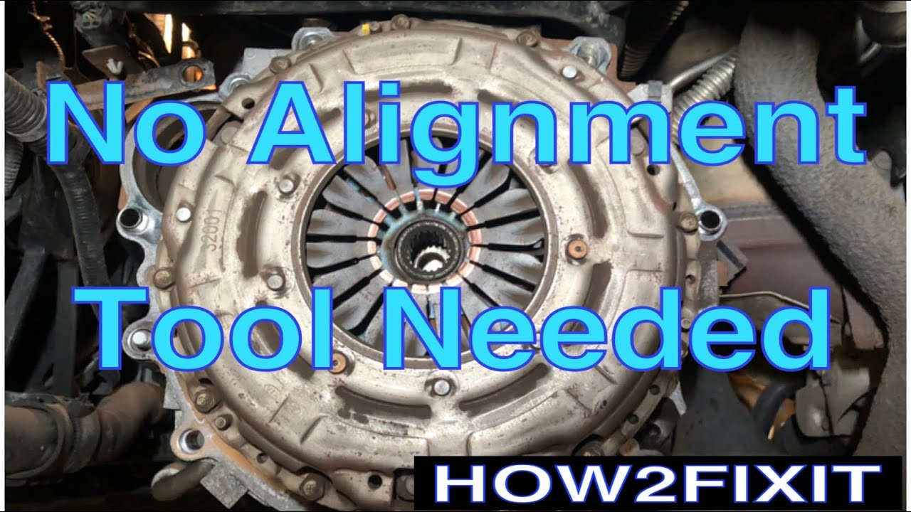 EASY DIY Clutch Install - No Alignment Tools Needed! Applies to all ...