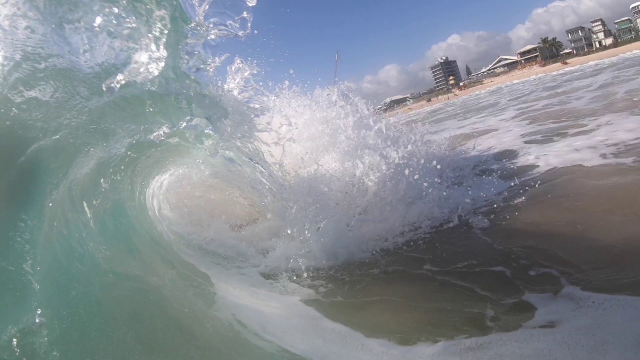 Palm Beach QLD, Surf footage - YouTube