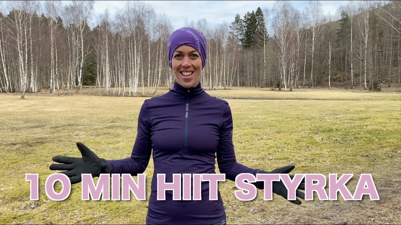 10 MIN HIIT STYRKA - YouTube