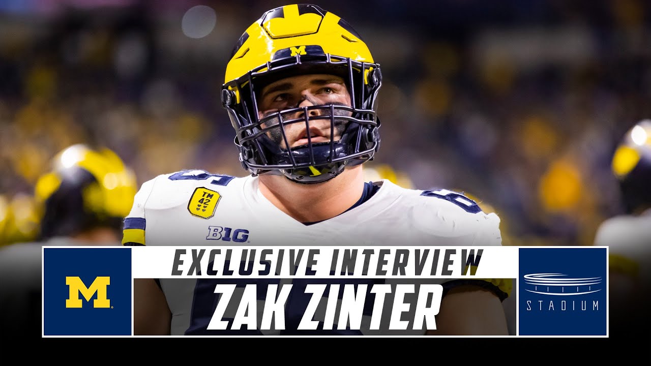 Michigan OL Zak Zinter Discusses the Wolverines' Rivalry With Ohio ...