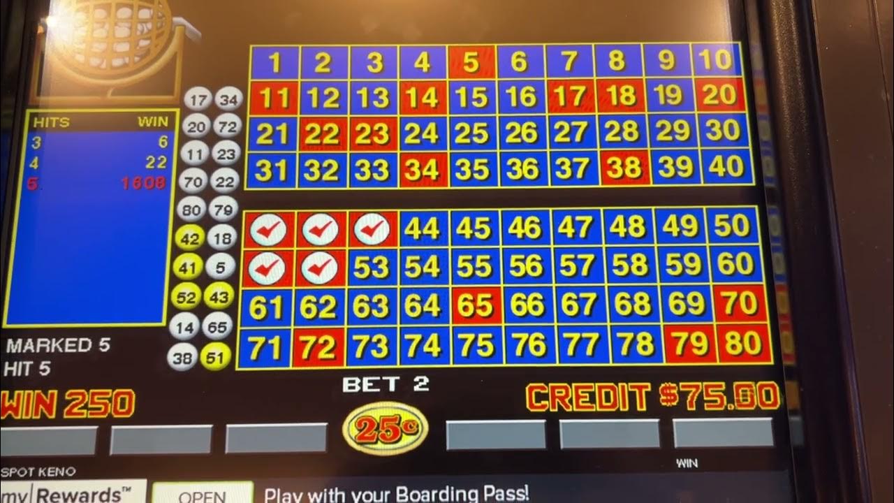 Gambling (Video Keno) at Red Rock Casino Resort and Spa | Las Vegas ...