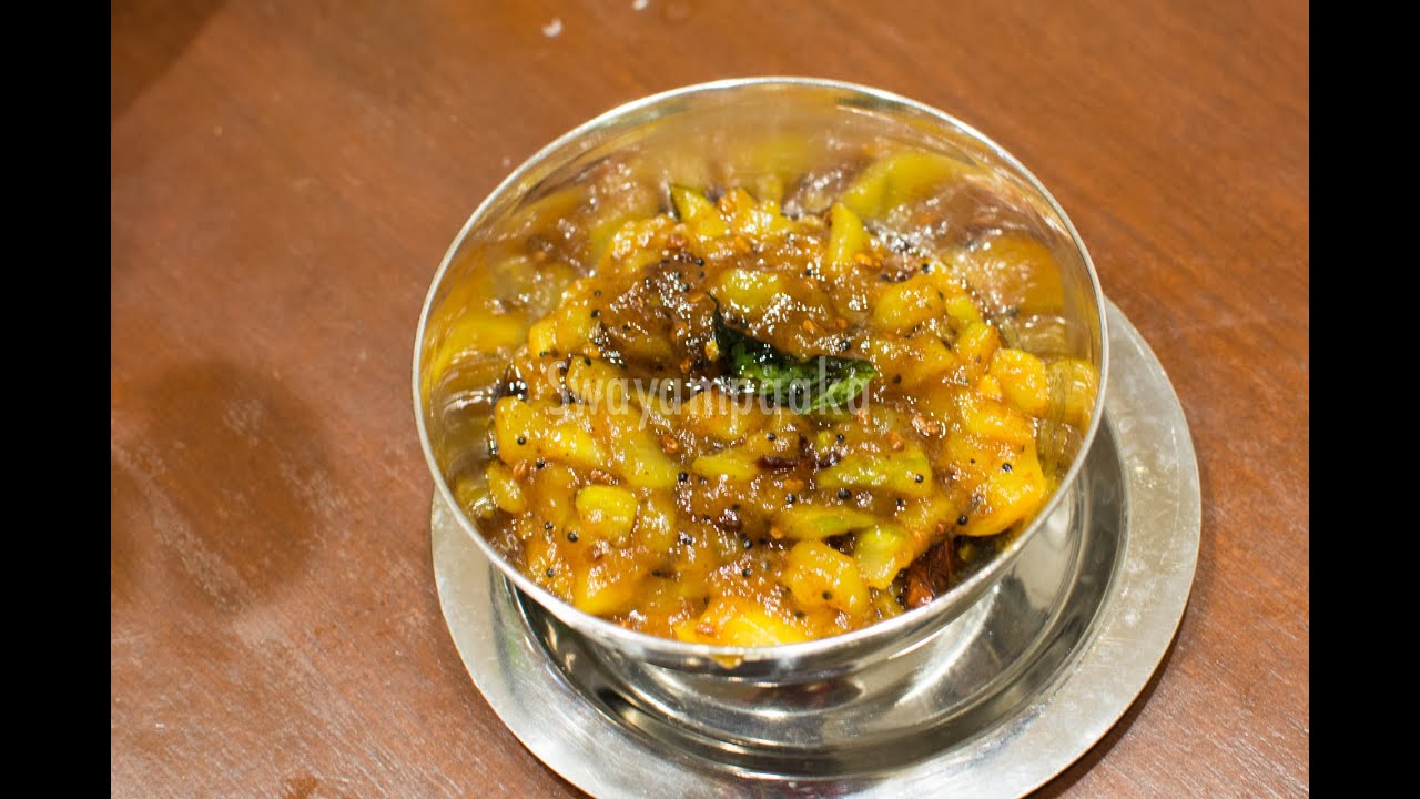 mavinakayi gojju | ಮಾವಿನಕಾಯಿ ಗೊಜ್ಜು । green mango gojju | Vegan and ...
