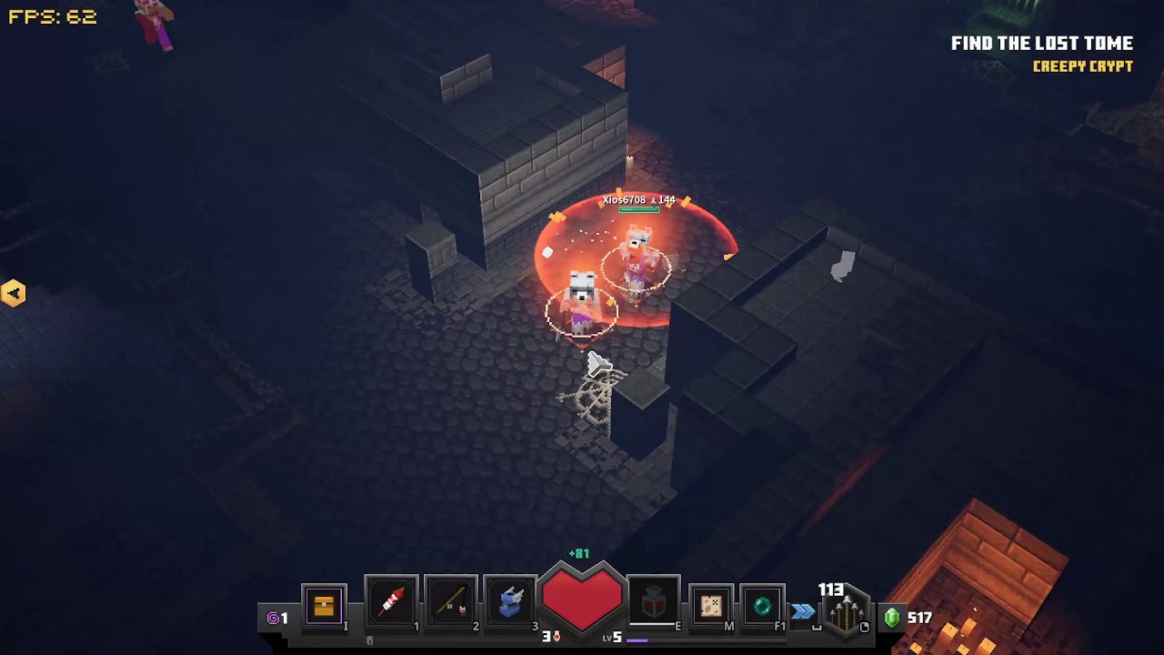 Minecraft Dungeon - Creepy Crypt - YouTube