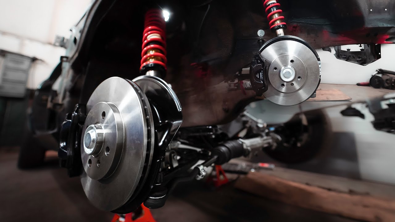 E30 Front Subframe Restoration & Coilover Install - DK Films - YouTube