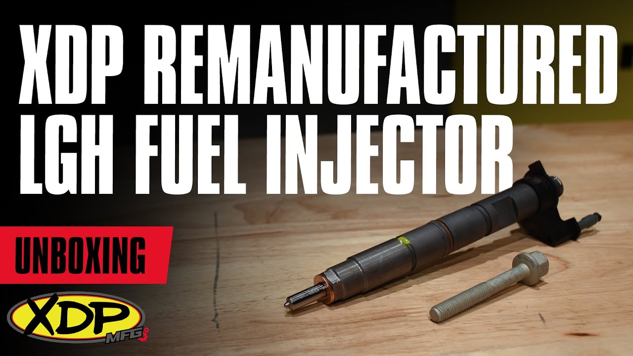 XDP Remanufactured LGH Duramax Fuel Injector with Bolt XD482 | XDP ...