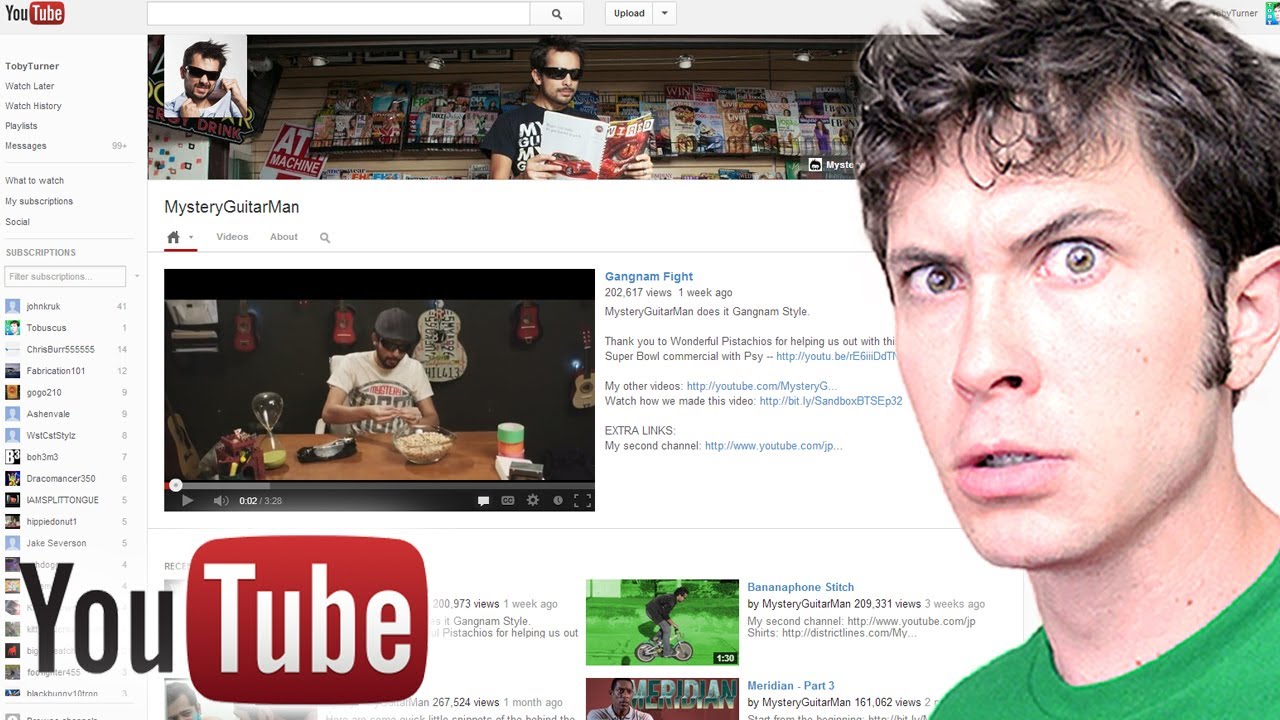 NEW YOUTUBE LAYOUT - YouTube