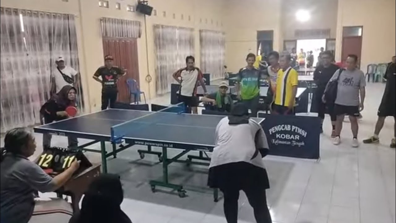 LIVE PINGPONG SEMI FINAL CEWEK SERU..!!! - YouTube