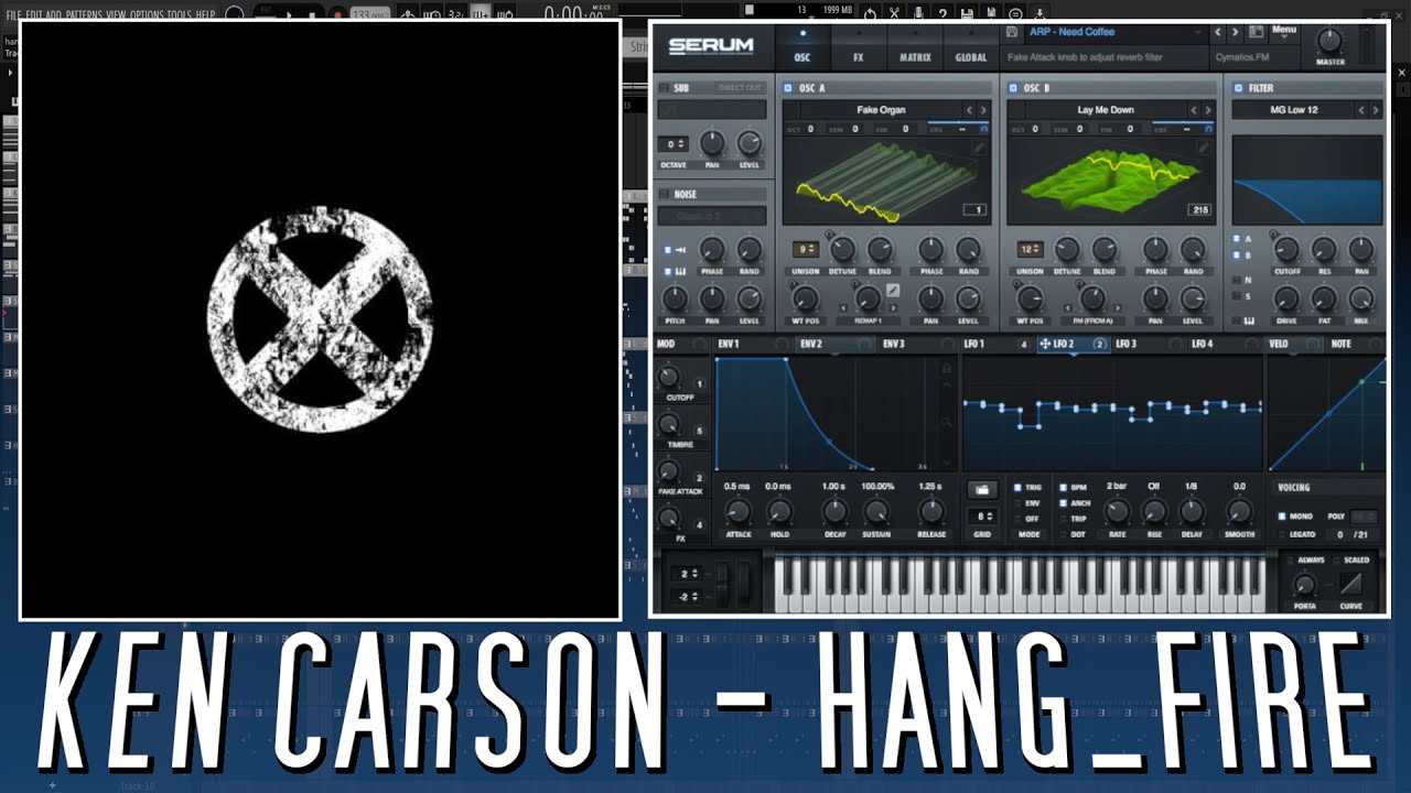Ken Carson - "hang_fire" Sound Design Breakdown {SERUM TUTORIAL} - YouTube