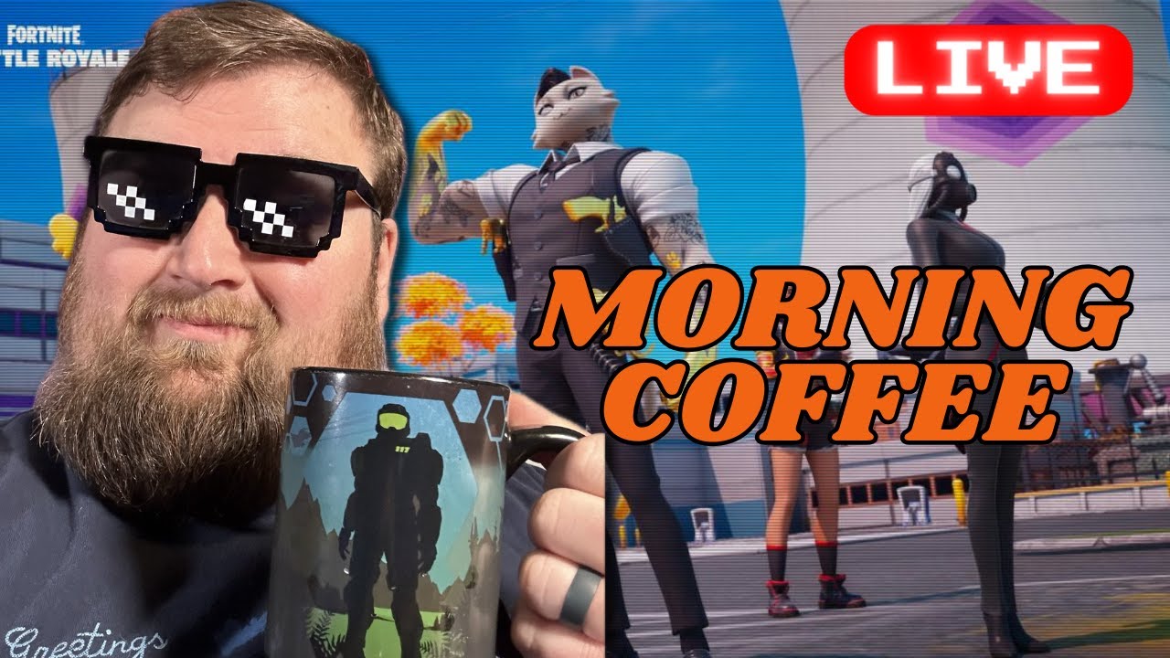 Monday Morning Questing | Coffee & Fortnite - YouTube