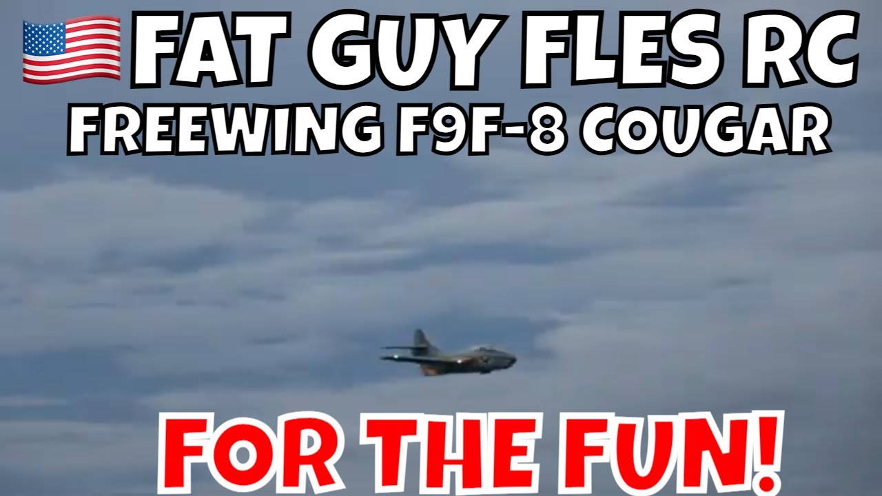 FREEWING F9F-8 COUGAR 80MM JUST FOR THE FUN by FGFRC #aviation #rc ...