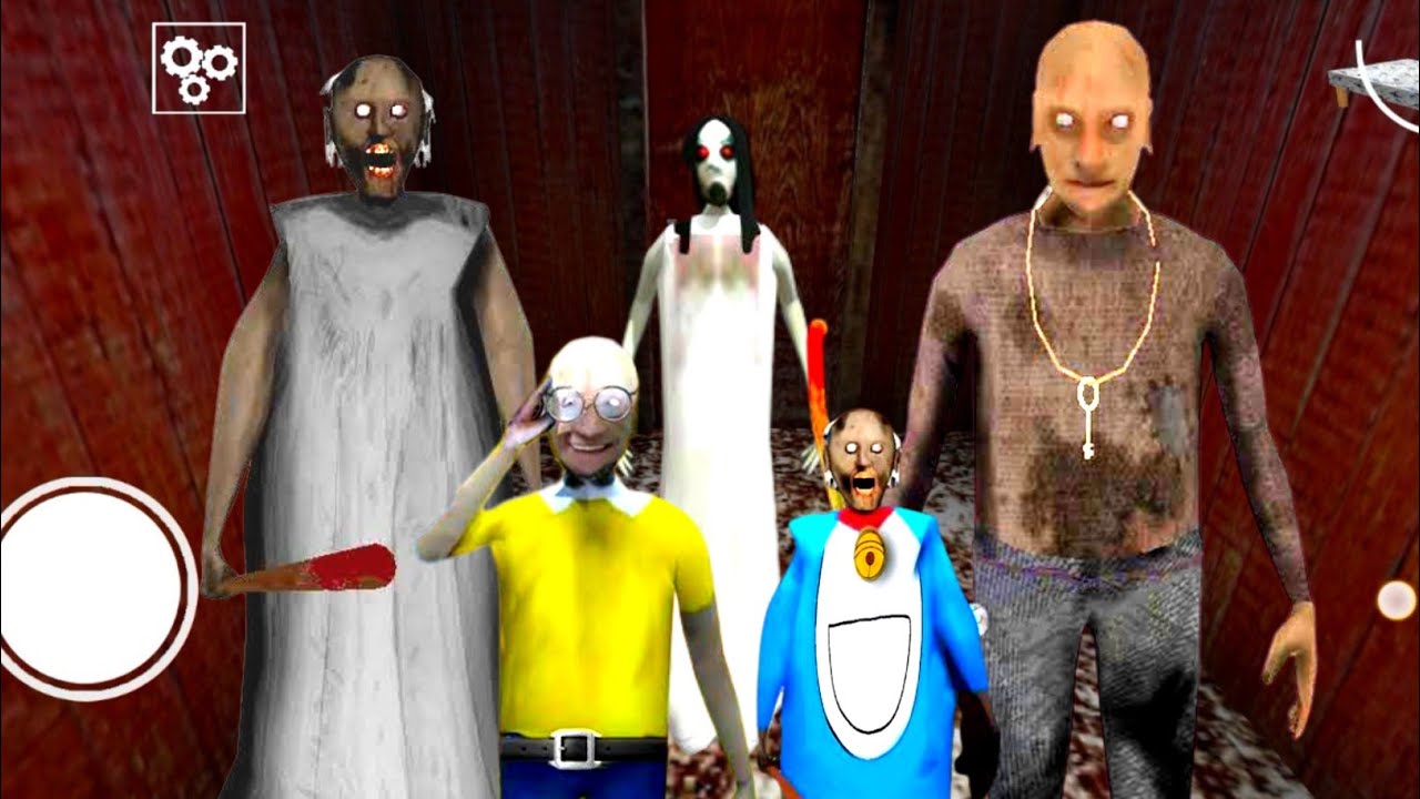 Granny all characters | Granny house all characters | Granny horror ...