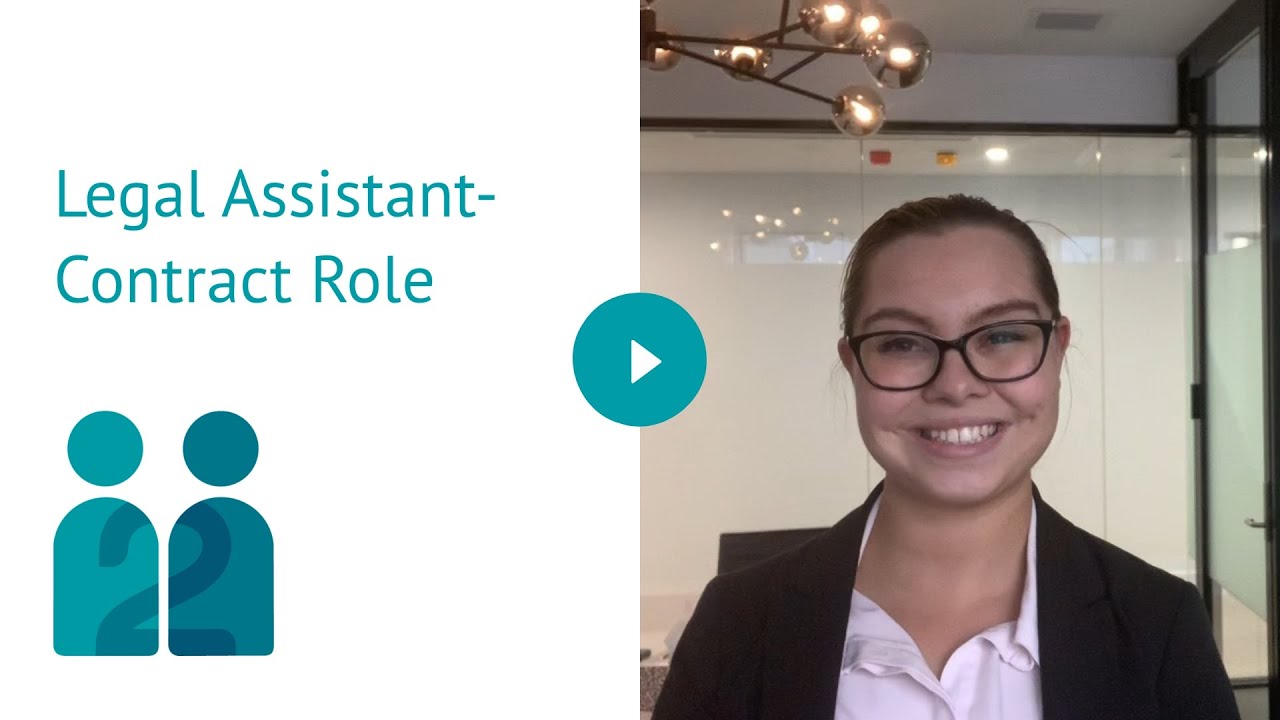 Legal Assistant Contract Role - Perth - YouTube