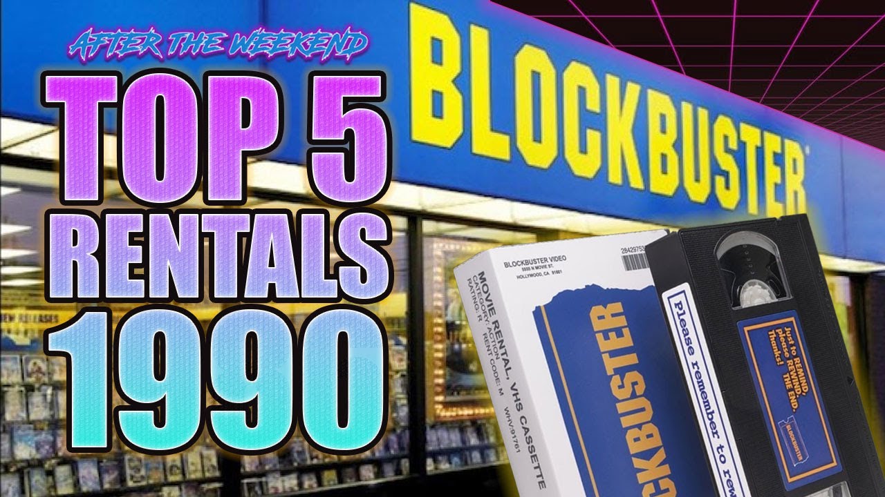 Blockbuster Video: Top 5 Video Rentals of 1990 | Countdown from 5 to 1 ...