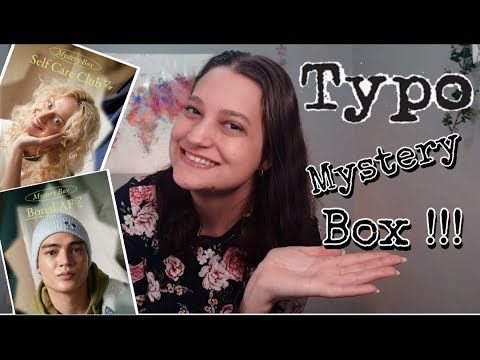 Typo Mystery Box Unboxing || Self Care Mystery Box || Bored AF Mystery ...