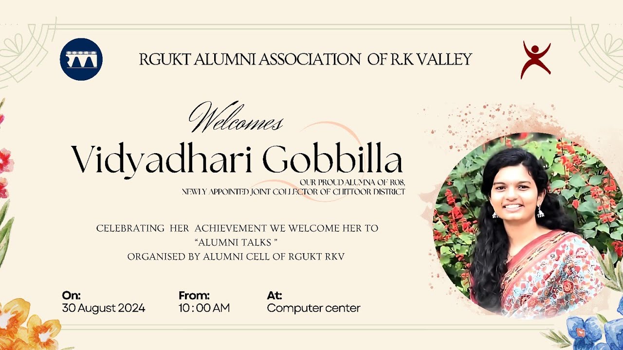 UPSC Session is live with Vidyadhari Gobbilla- Joint Collector of ...