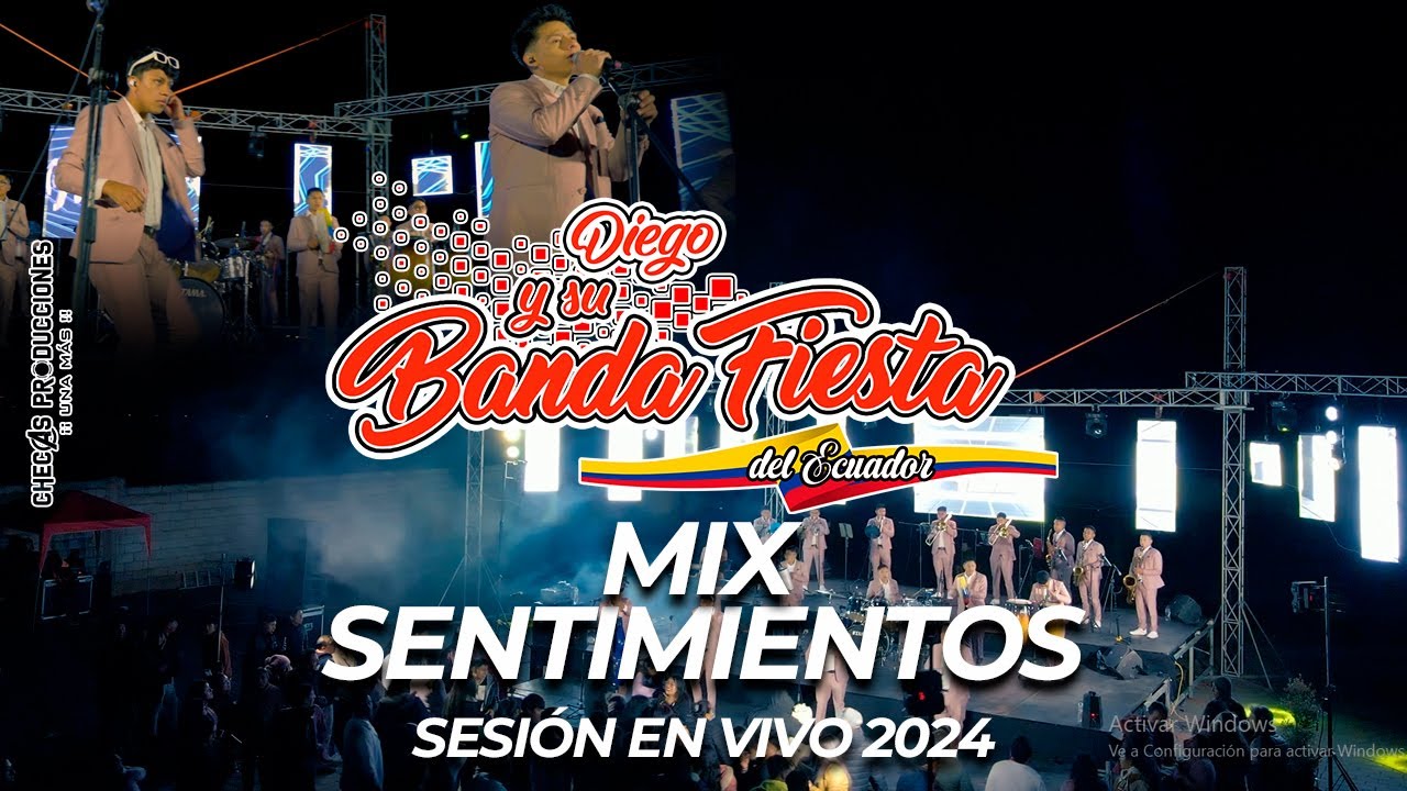DIEGO Y SU BANDA FIESTA 2024-CONCIERTO MIX SENTIMIENTOS [En Vivo ...