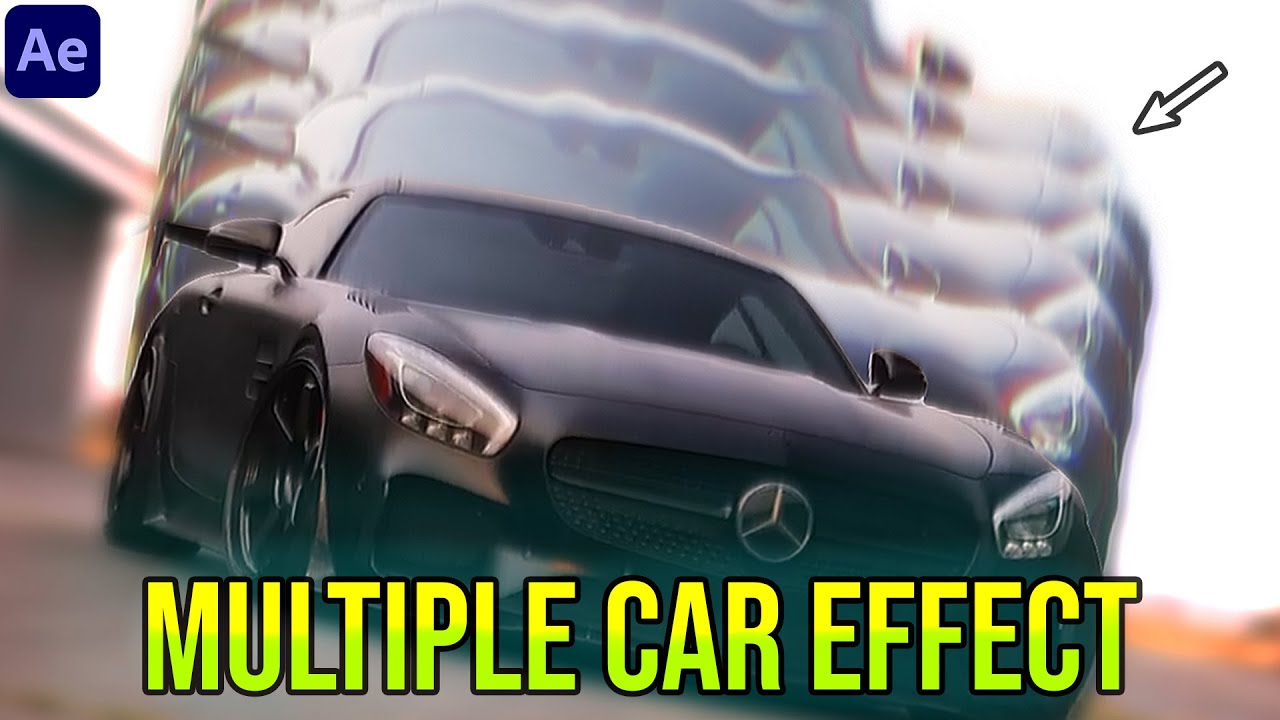 Multiple Car Effect in After Effects - YouTube
