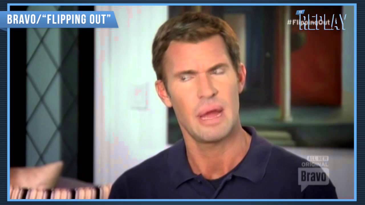 'Flipping Out': Jeff Lewis Buys Assistant Breast Implants - YouTube