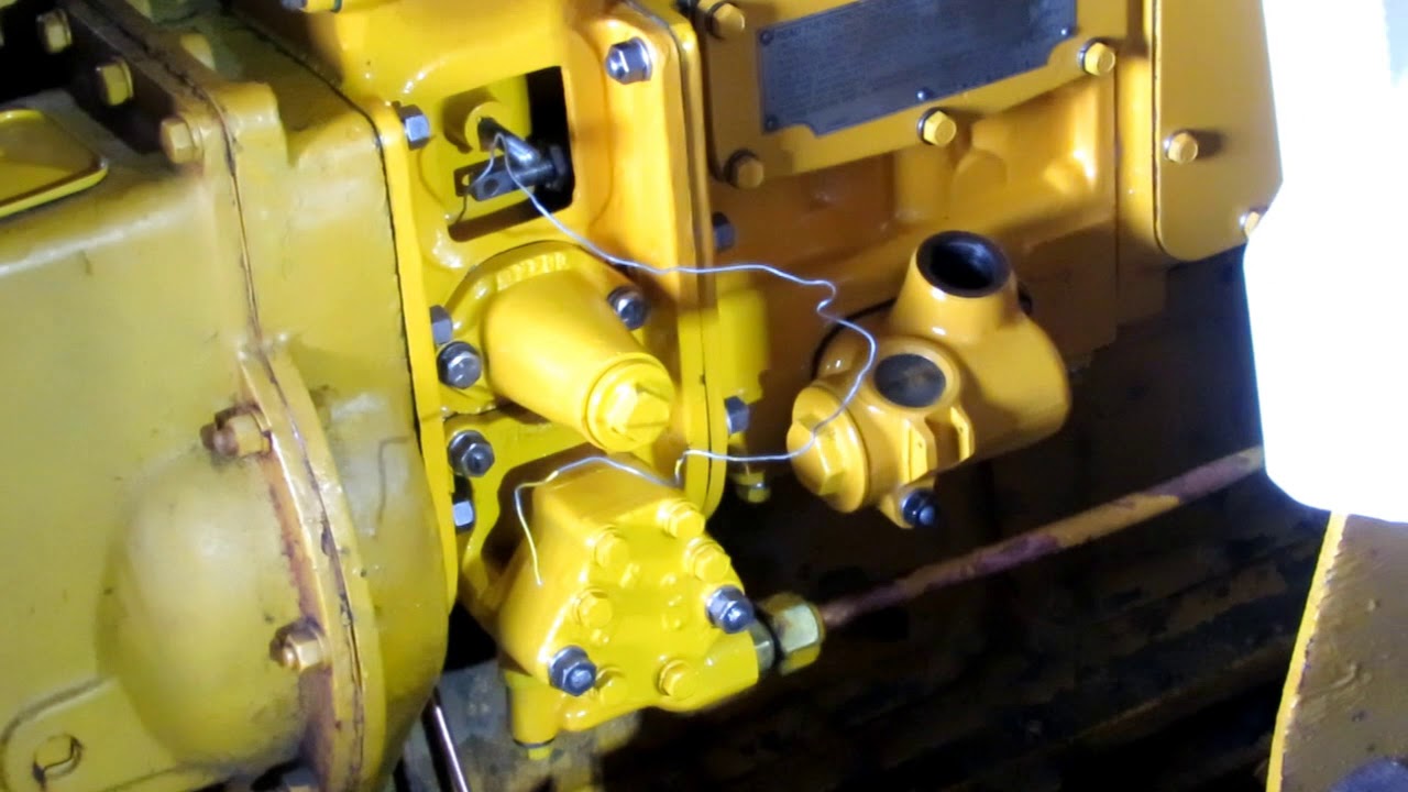 1941 Caterpillar D2 5J Rebuild Part 15 Hour Meter and Throttle to ...